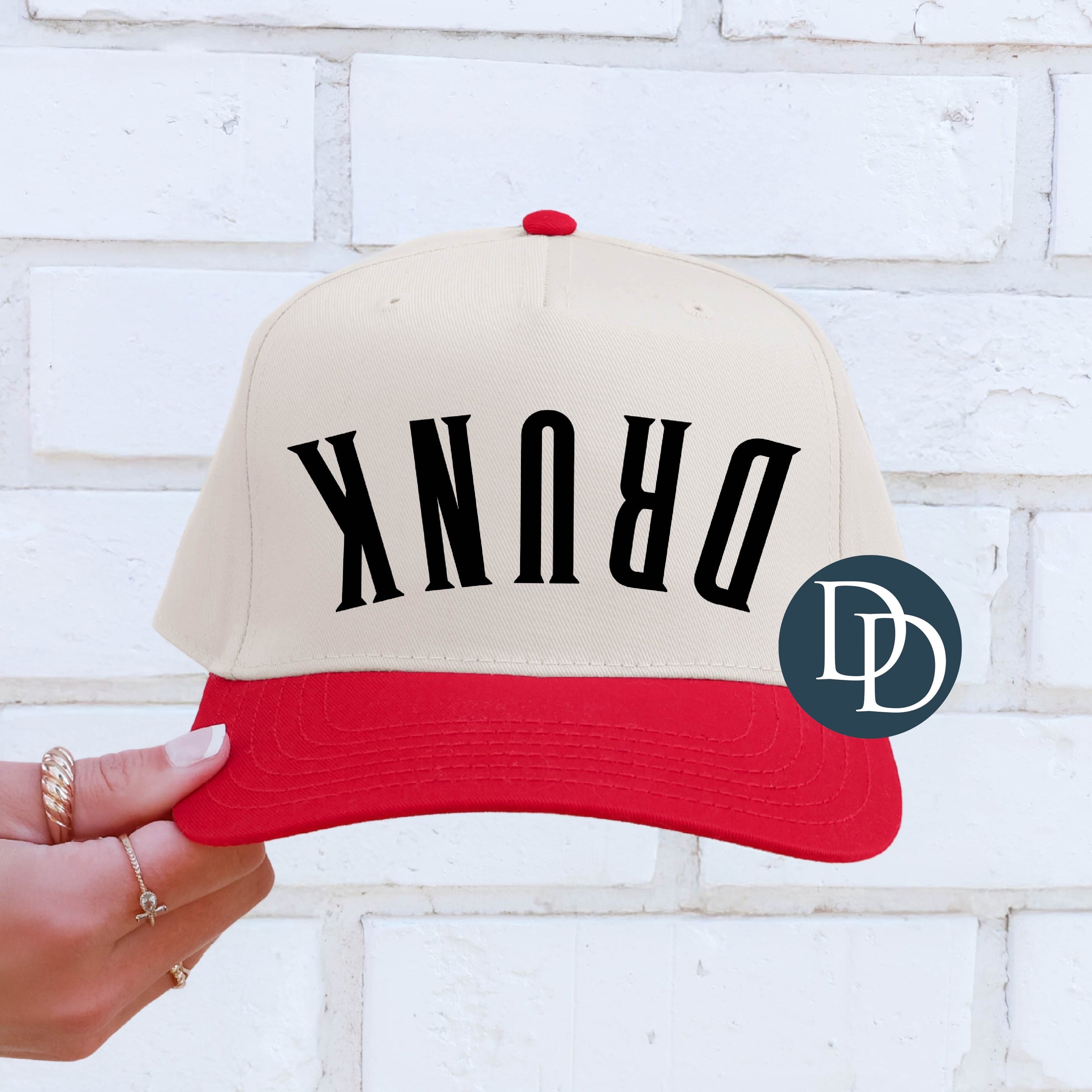 Drunk Upside Down *DTF Hat Transfer* – Dapper Designs